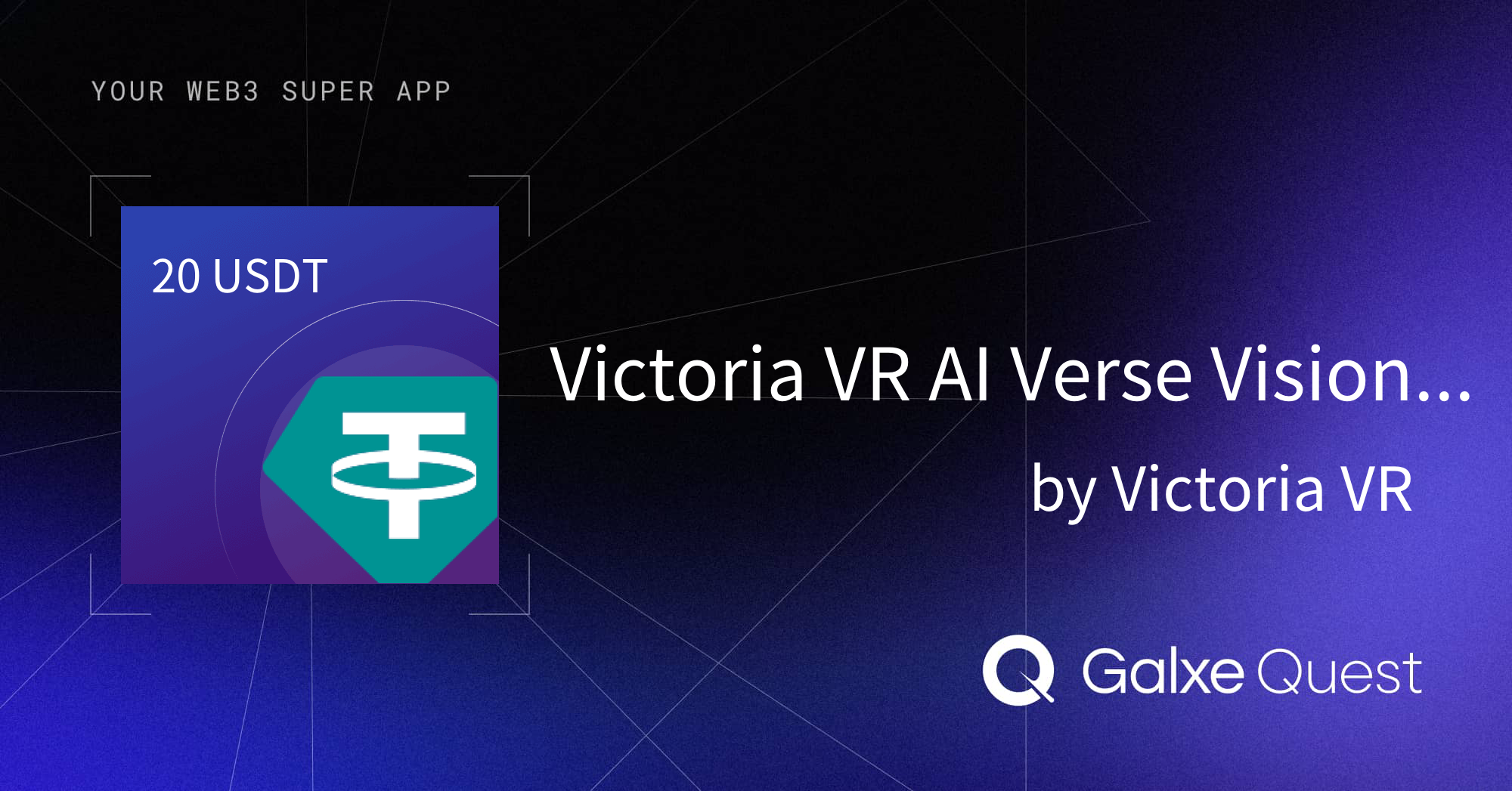 Victoria VR AI Verse Vision Quest ($500 Giveaway) by Victoria VR ...