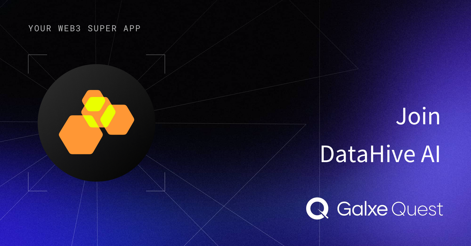 Join DataHive AI on Galxe Quest